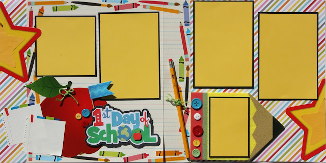 AMAZING GRACE Paper Crafts: School Layouts