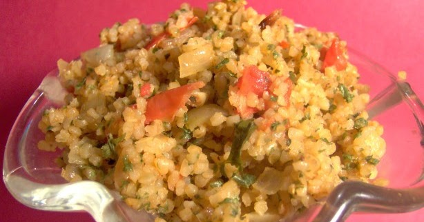 Lebanese Bulgur Recipe | LEBANESE RECIPES