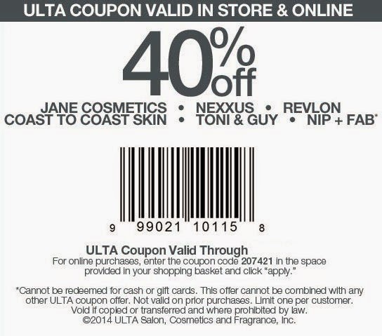 Ulta Beauty Printable Coupons May 2018
