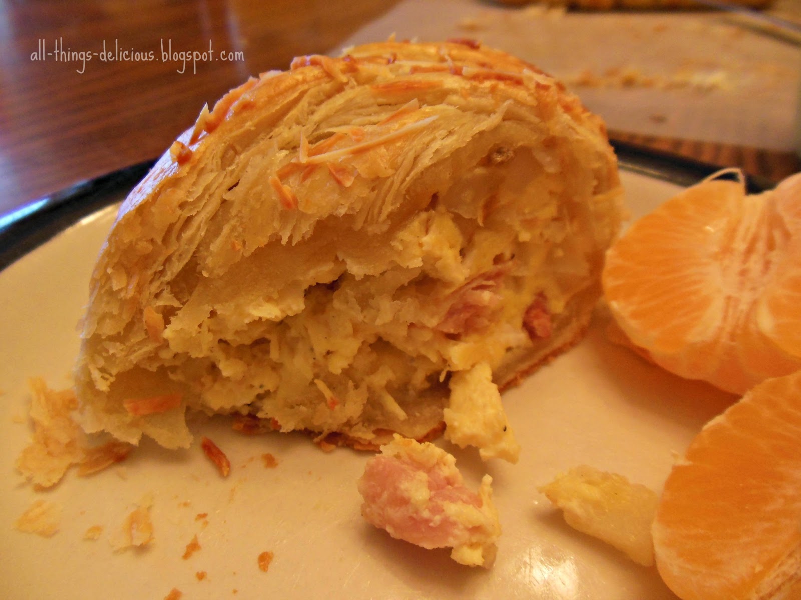 ALL THINGS DELICIOUS: Breakfast Strudel