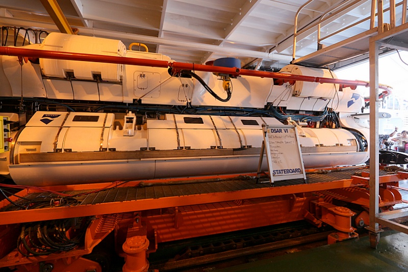 The LIMA Airshow: SWIFT RESCUE Submarine Rescue vessel