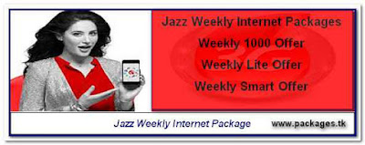 Jazz Weekly Internet Packages