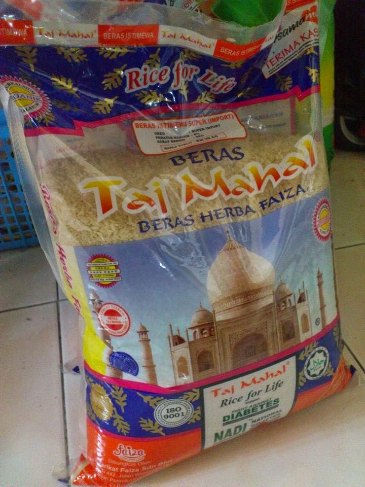 TinaMamaAbah: Beras Herba Taj Mahal..