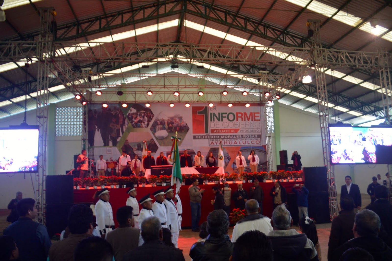 Punto de Teocelo: Punto de Teocelo - Primer Informe de Filiberto ...