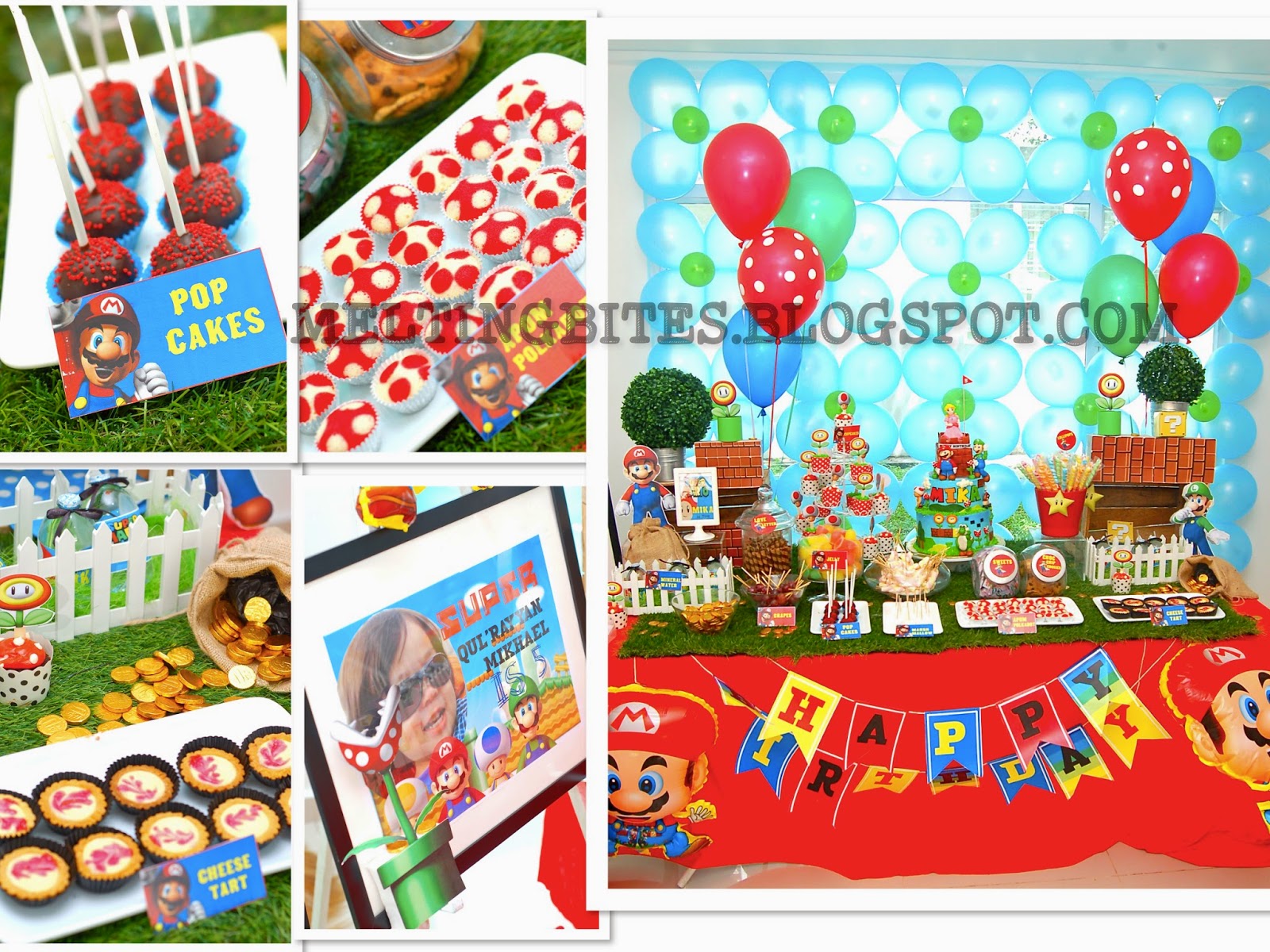 Melting Bites - Something Sweet By MeltingBites: Super Mario Candy Buffet