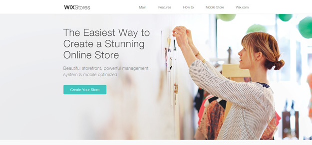 How to create website: wix.com