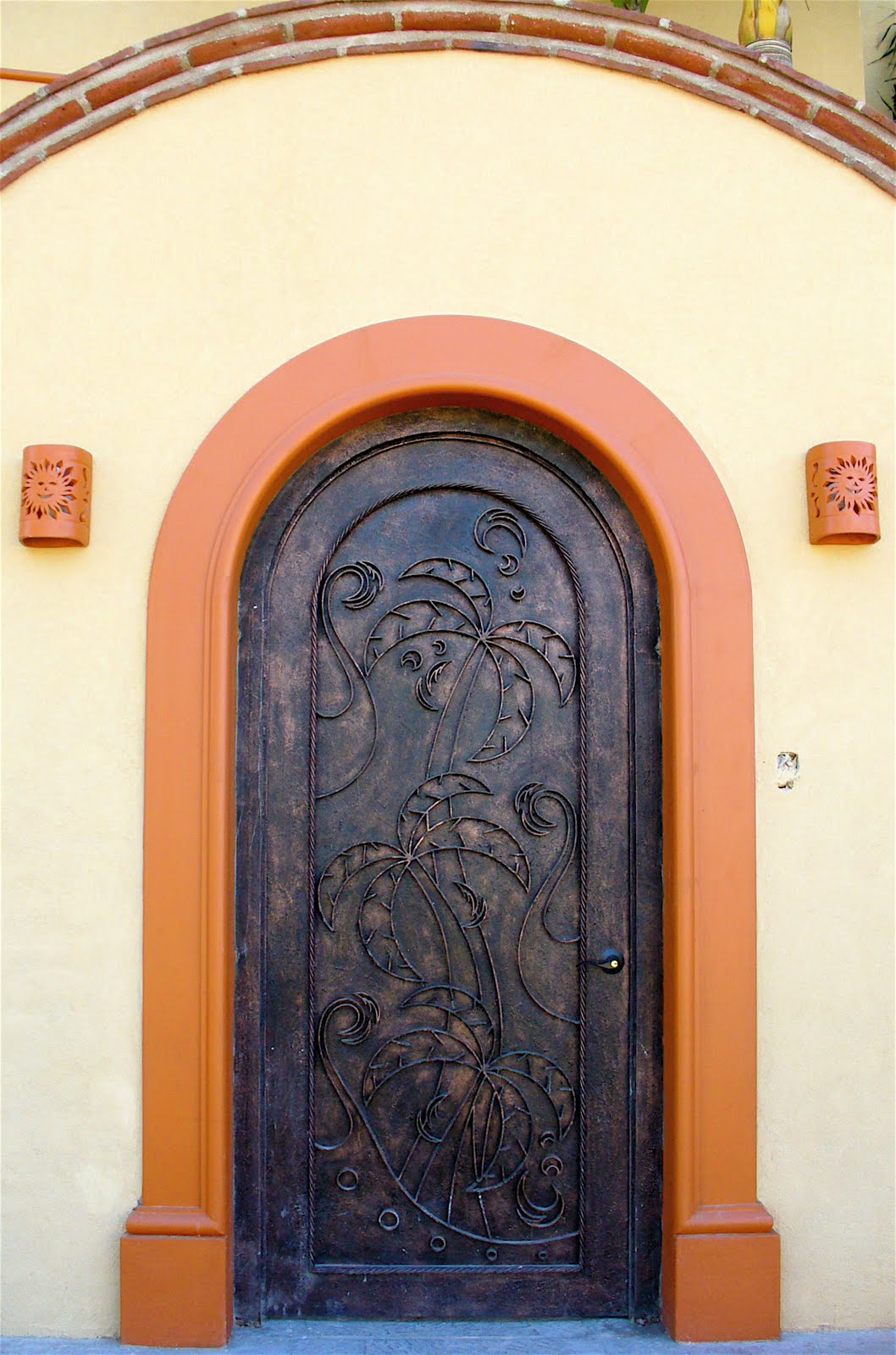 Alt. Build Blog: Carved Wood And Formed Metal Doors