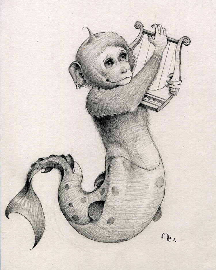 Graphite Bestiary: Drawings