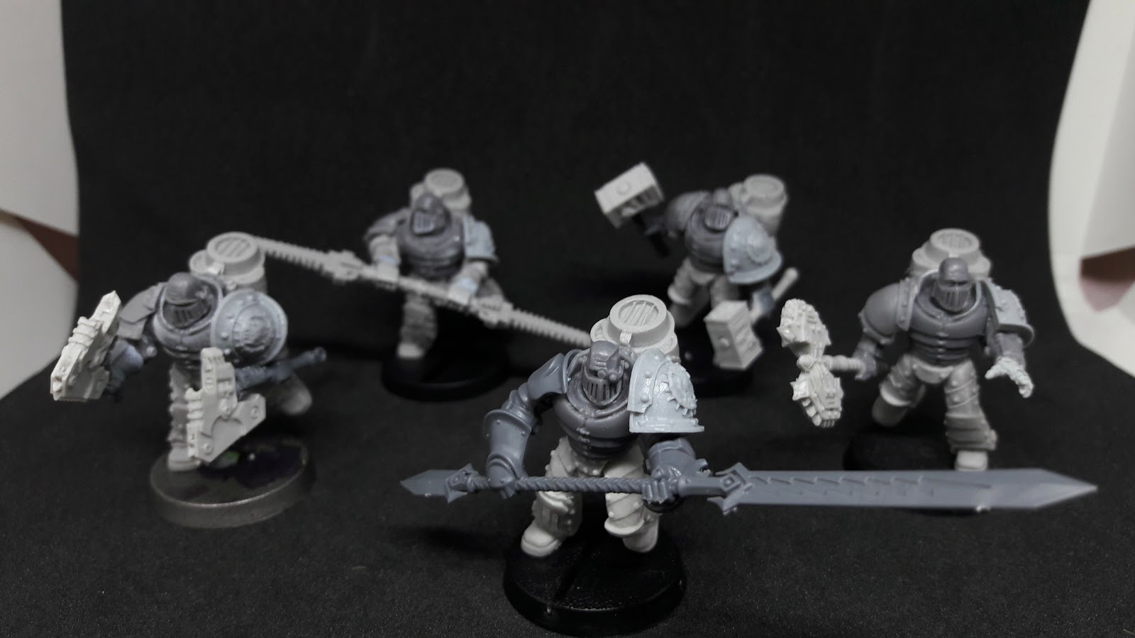 30Kplus40K: Shattered Legion Rampager Squad and MDF Terrain