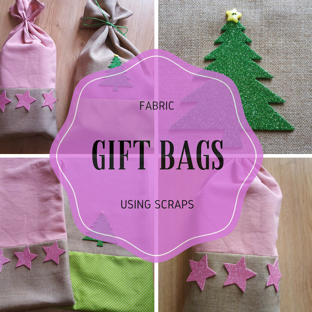 Fabric gift bags |Keeping it Real