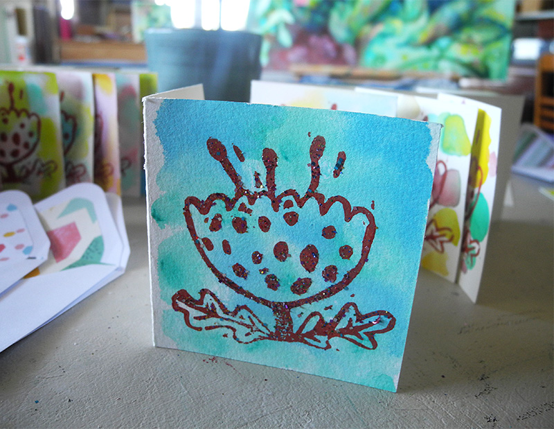 Jules Madden: Small Hand Made Gift Cards- An Etsy Order Bonus