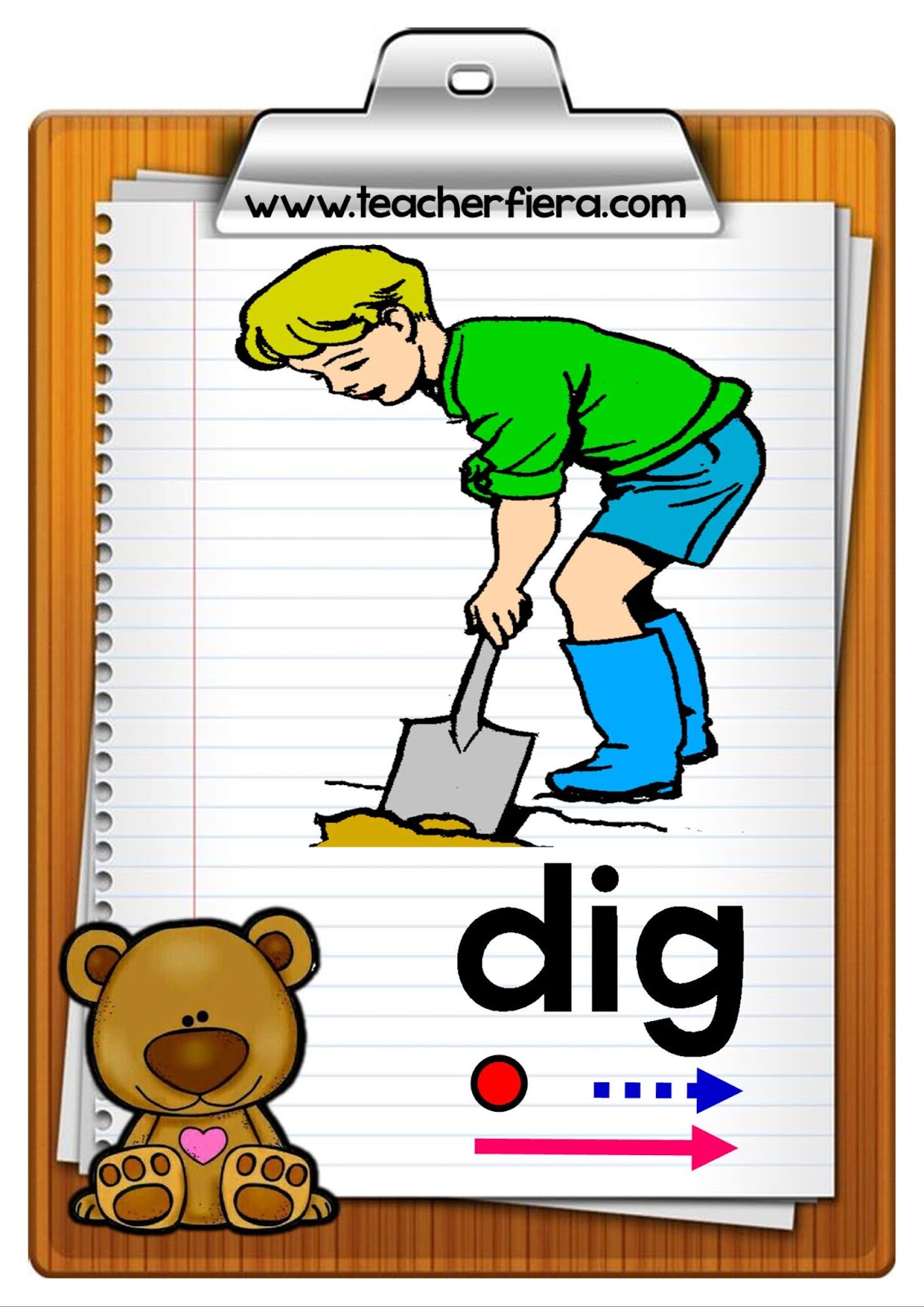 teacherfiera.com: IG WORD FAMILY FLASHCARDS