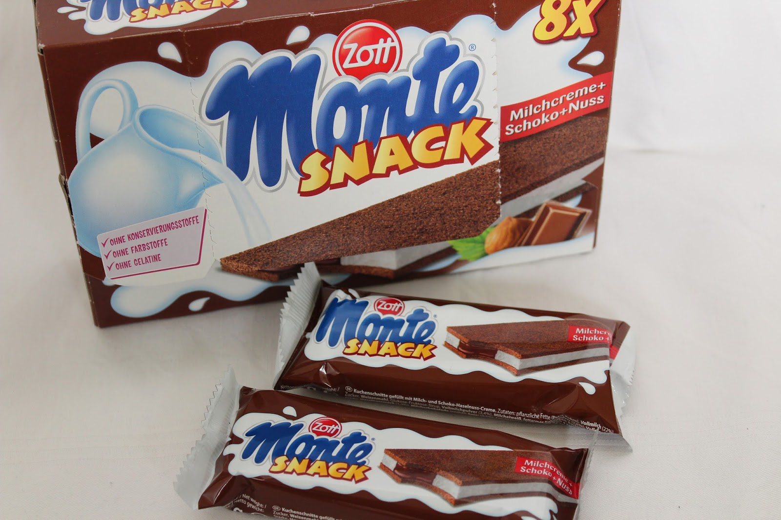 Das kleine Testcafé: Ein kleiner süßer Moment mit dem Zott Monte Snack