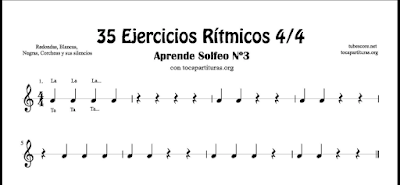 Aprendiendo música...: Avanzado (solfeo)