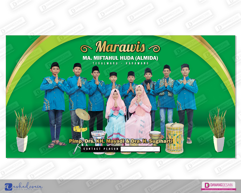 Contoh Desain Spanduk Banner Marawis - Contoh Desain Banner Spanduk