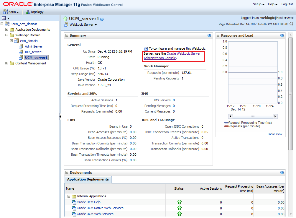 Hostile Coding: Oracle UCM: Alter session timeout