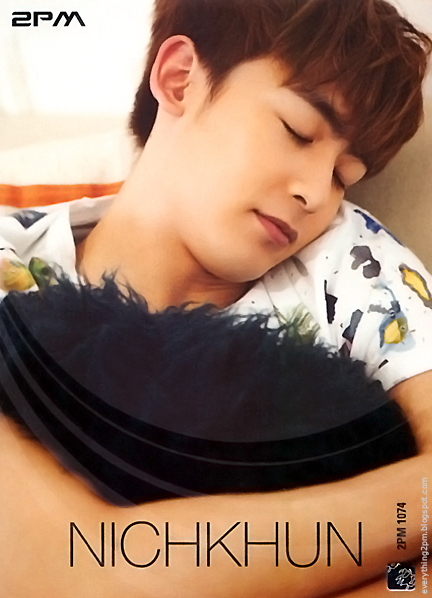 Everything About 2PM: [Poster] 2PM Card Sunday Morning Series - Nichkhun