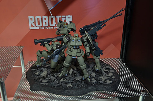 Robot Damashii (Side MS) Leo + Optional Set - On Display At Tamashii ...