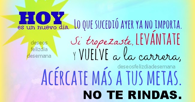 Frases de Aliento: Tú Puedes. No te rindas | Imágenes y Deseos Feliz ...