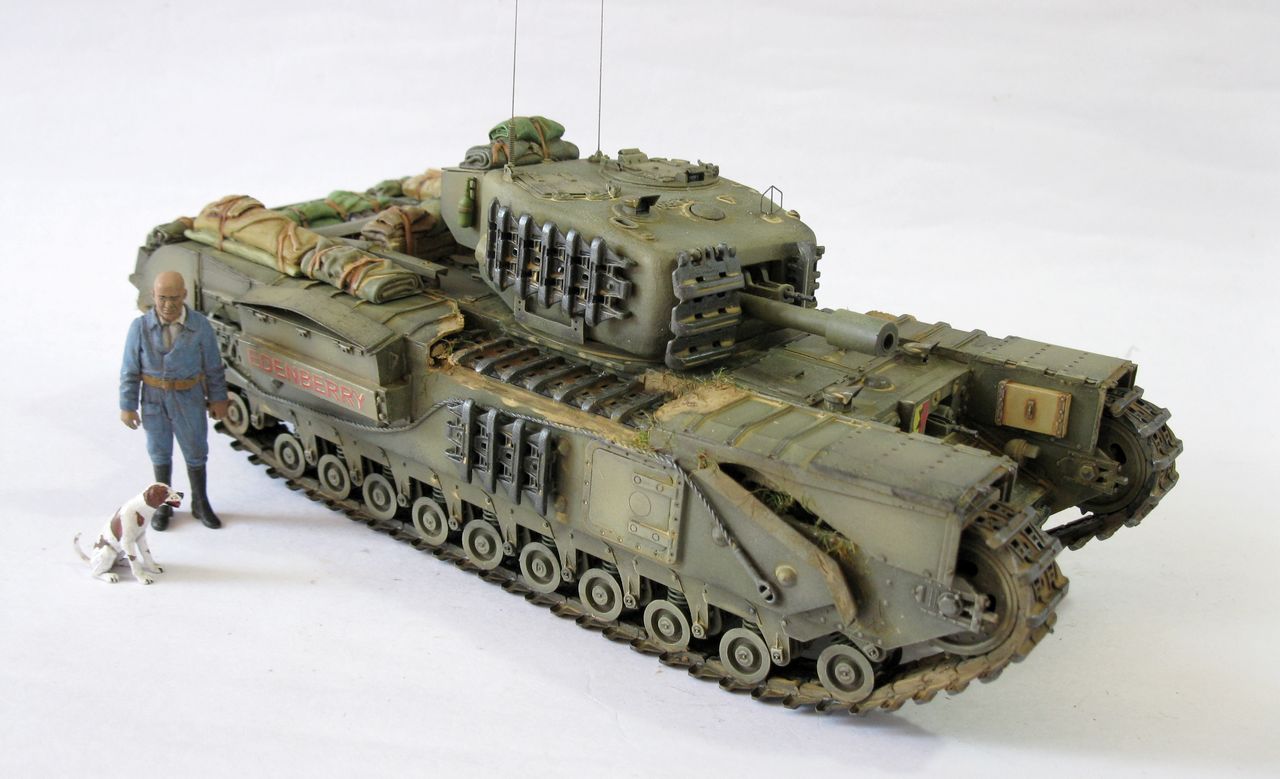 Panzerserra Bunker- Military Scale Models in 1/35 scale: Churchill Mk V ...
