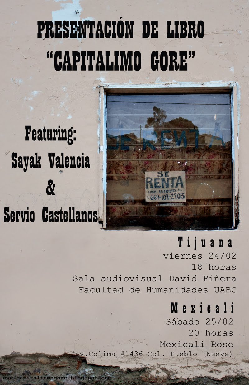 Sayak Valencia Triana: Próximas presentaciones en México del libro ...