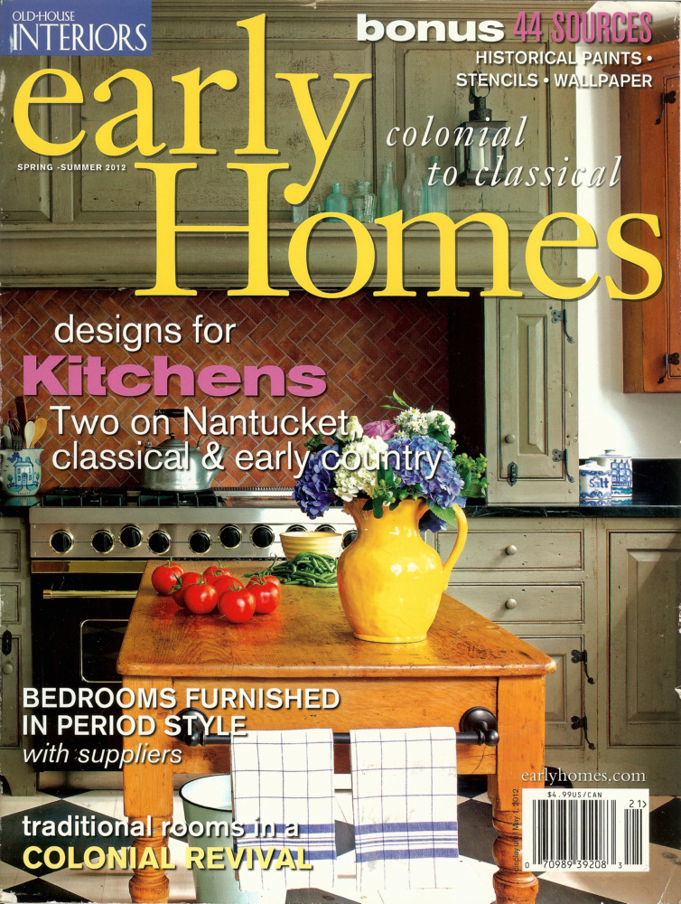 Timeless Kitchen Cabinetry: Our first magazine cover shot!