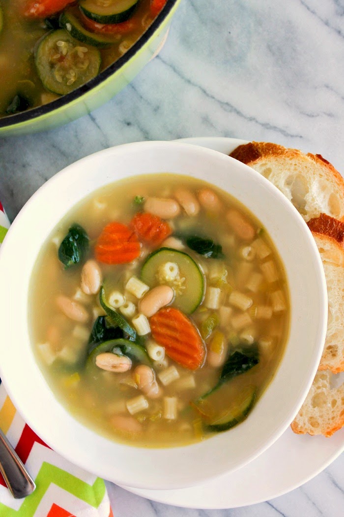Spring Minestrone Soup