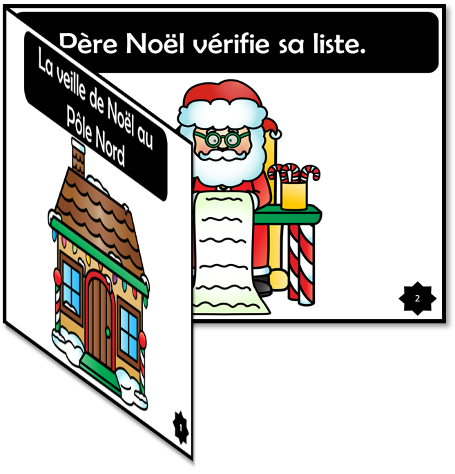 la classe de caro.: La veille de Noël au Pôle Nord Livre imprimable et ...
