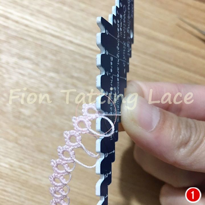 Fion Tatting Lace 梭編蕾絲: Bare Thread Space Tool