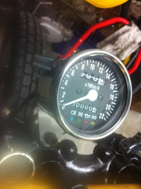 speedometer (Km/h) with LED indicators | DO THE TON
