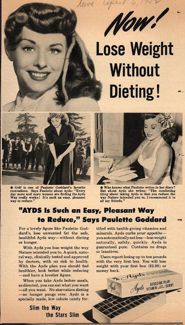 LOST IN THE 50's: Dieting....