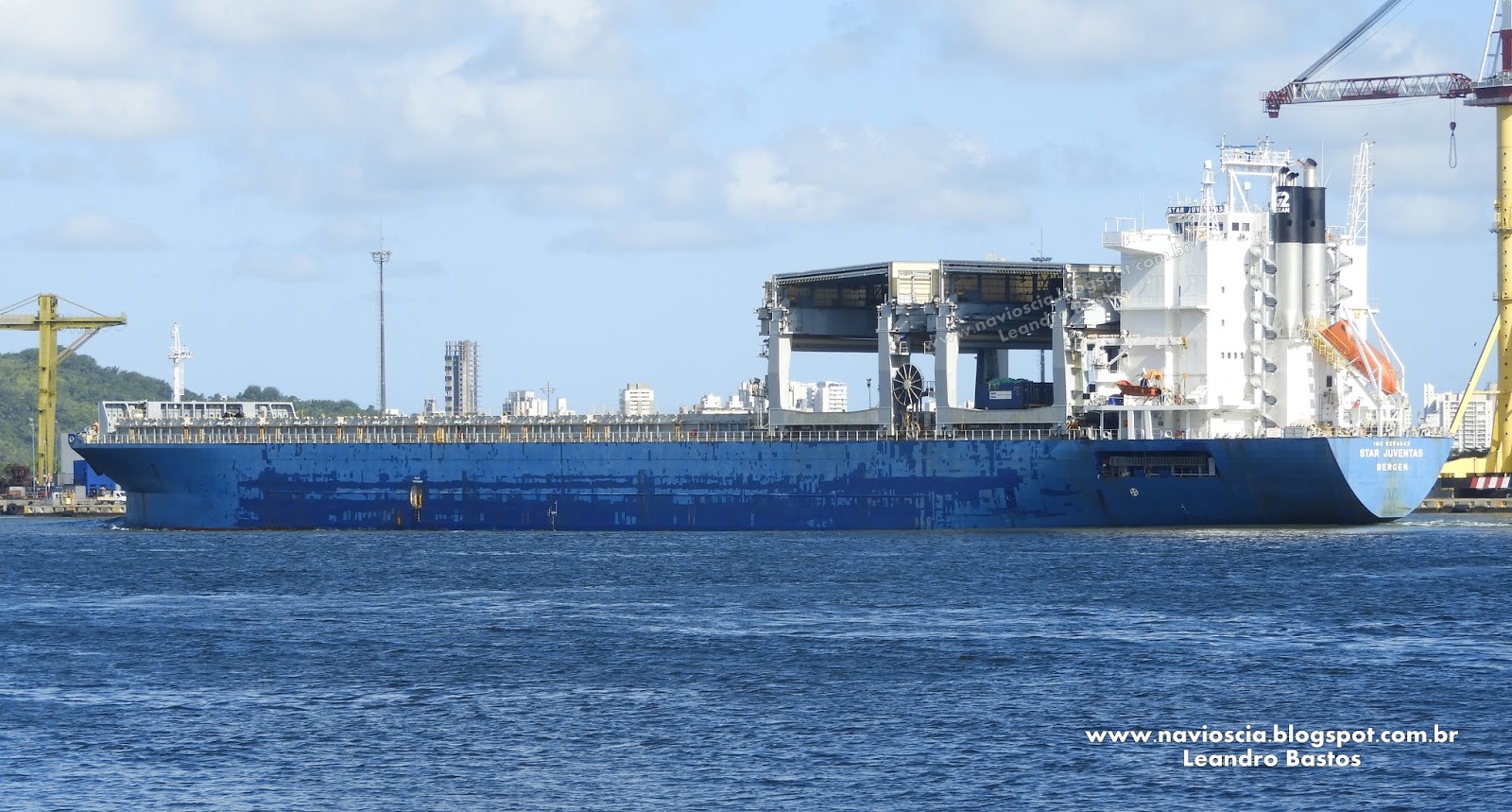 Navios de Santos & CIA: Navio STAR JUVENTAS