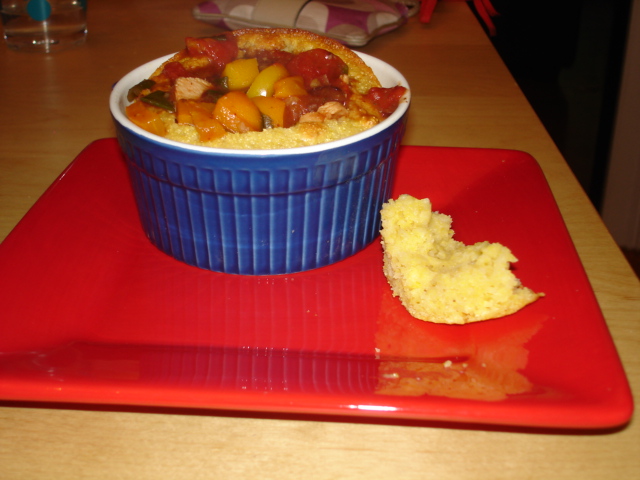Taste the Miles: Chili Cornbread bowls
