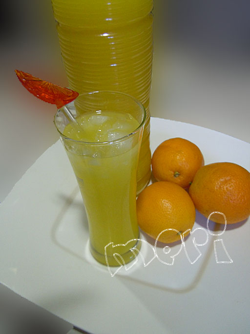 Las cositas de Meri: Refresco de naranja natural
