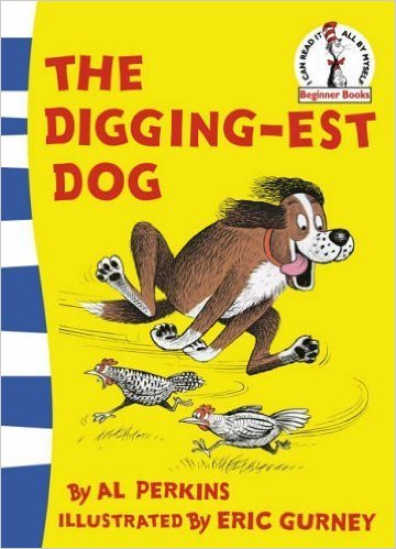 Dog Evals: Book Review: The Digging-est Dog (dogs, boy, farm, digging)