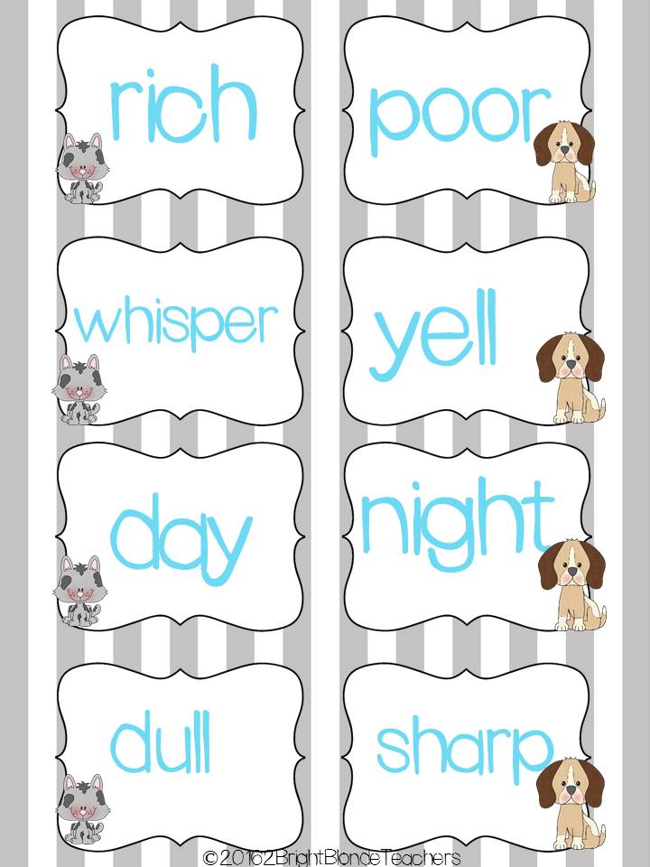 2BrightBlondeTeachers: Celebrate National Opposite Day!