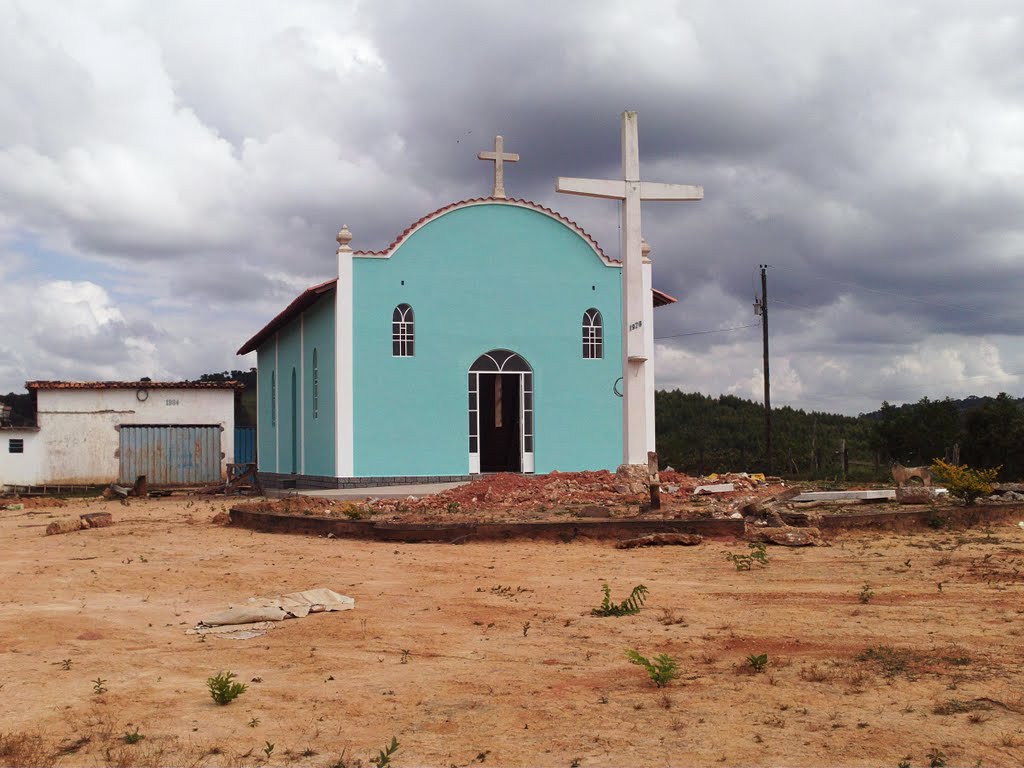 Nação Lagoense - Lagoa Dourada, MG: Construção e inauguração da Capela ...