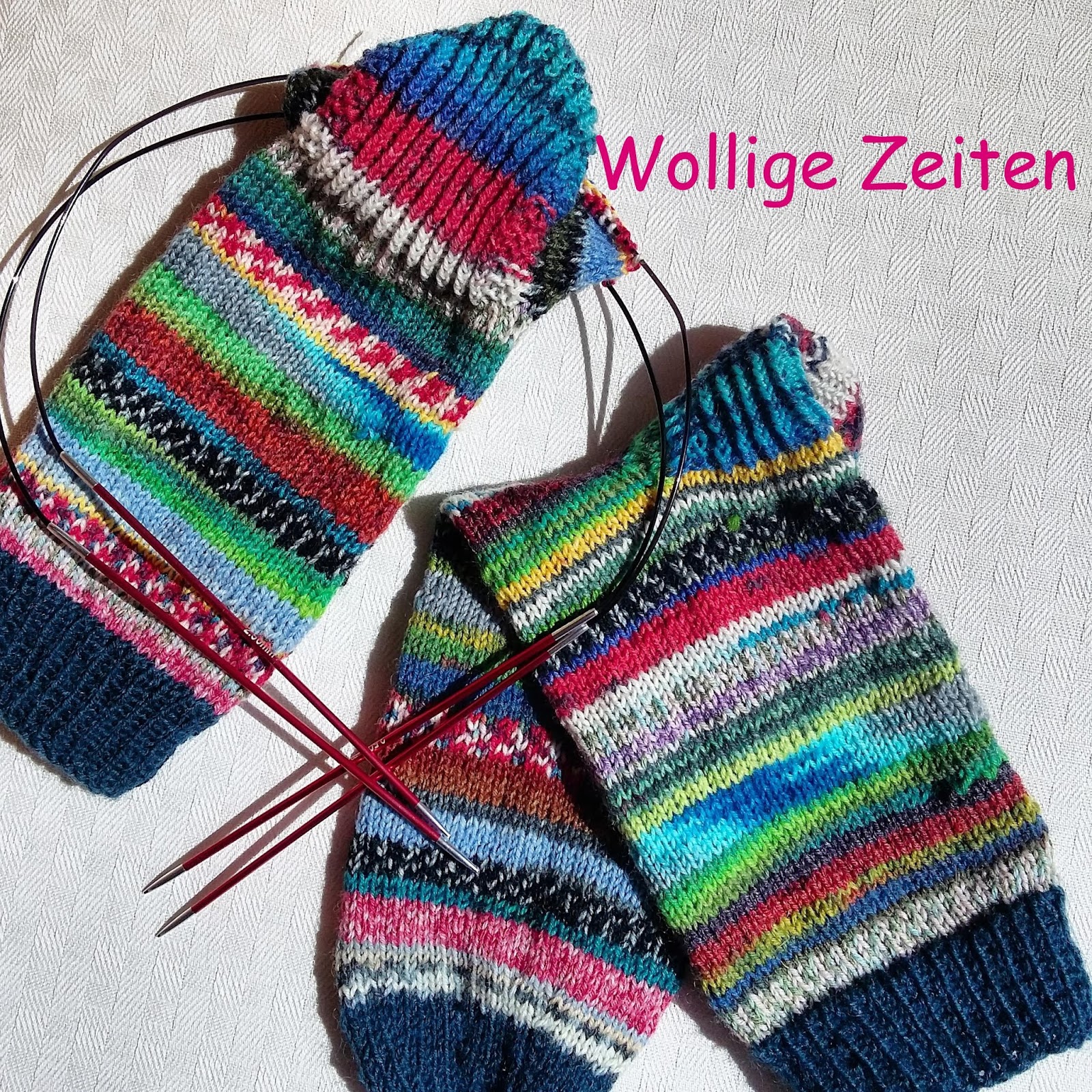 Wollige Zeiten: Happy Scrappy Socks