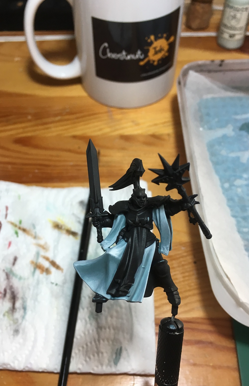 Painting white ~ Chestnut Ink