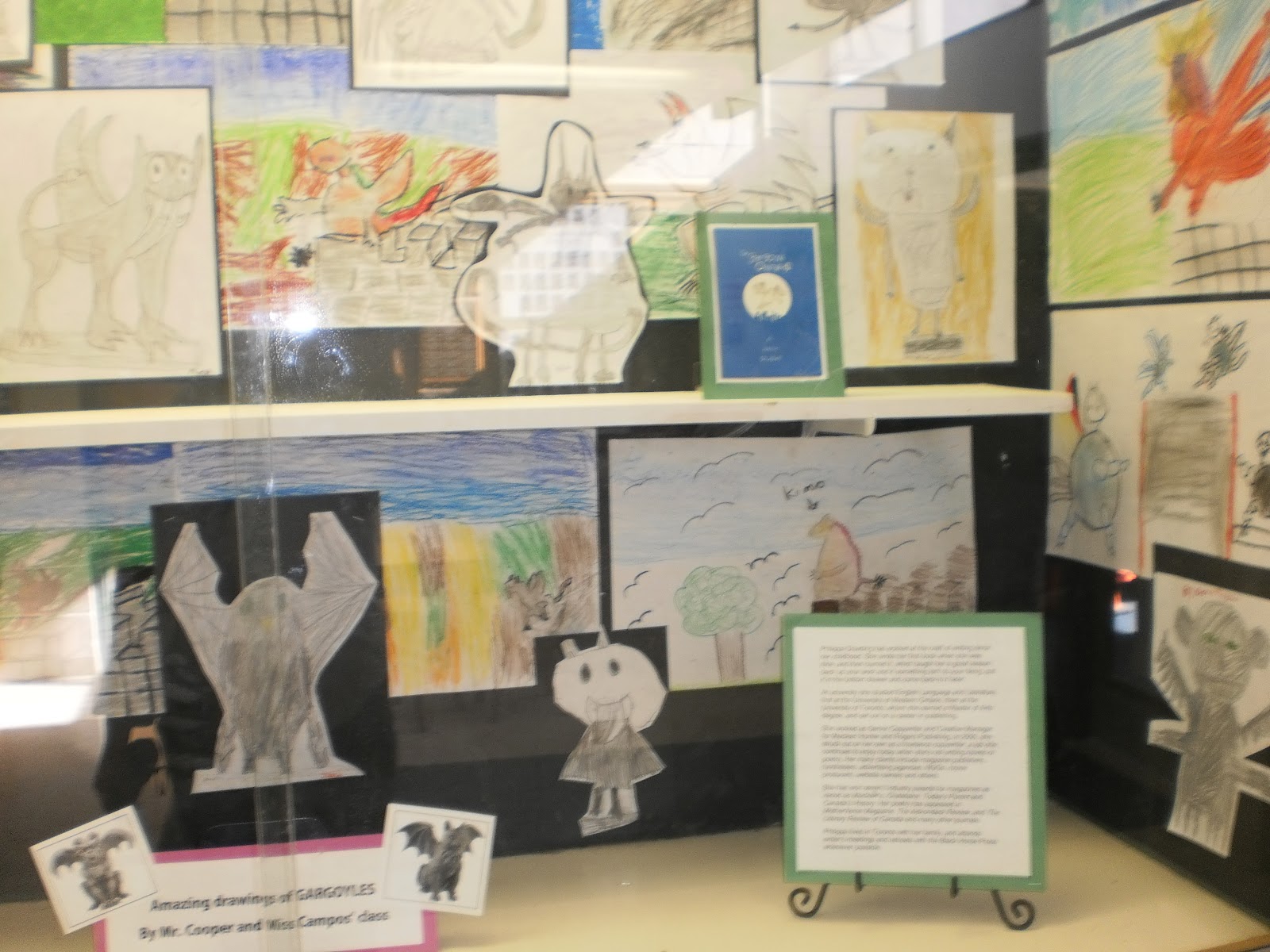 Philippa Dowding: Great gargoyle drawings by grade 4 fans