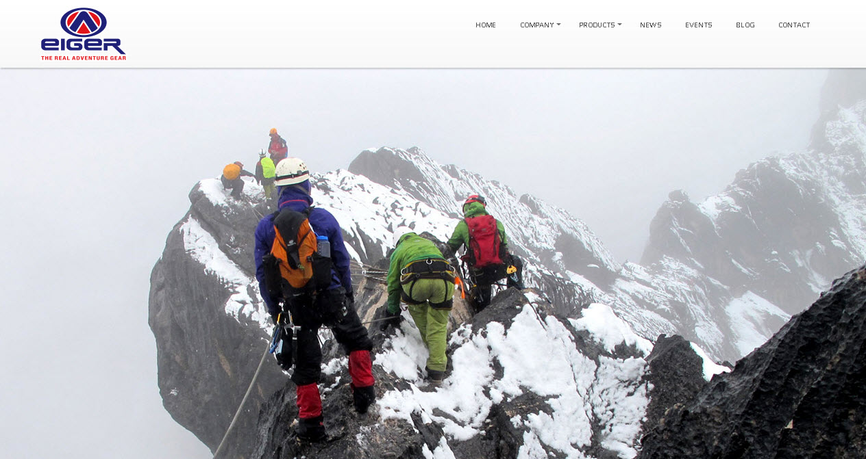 Bedah Website EIGER Adventure | See, Read and Understand