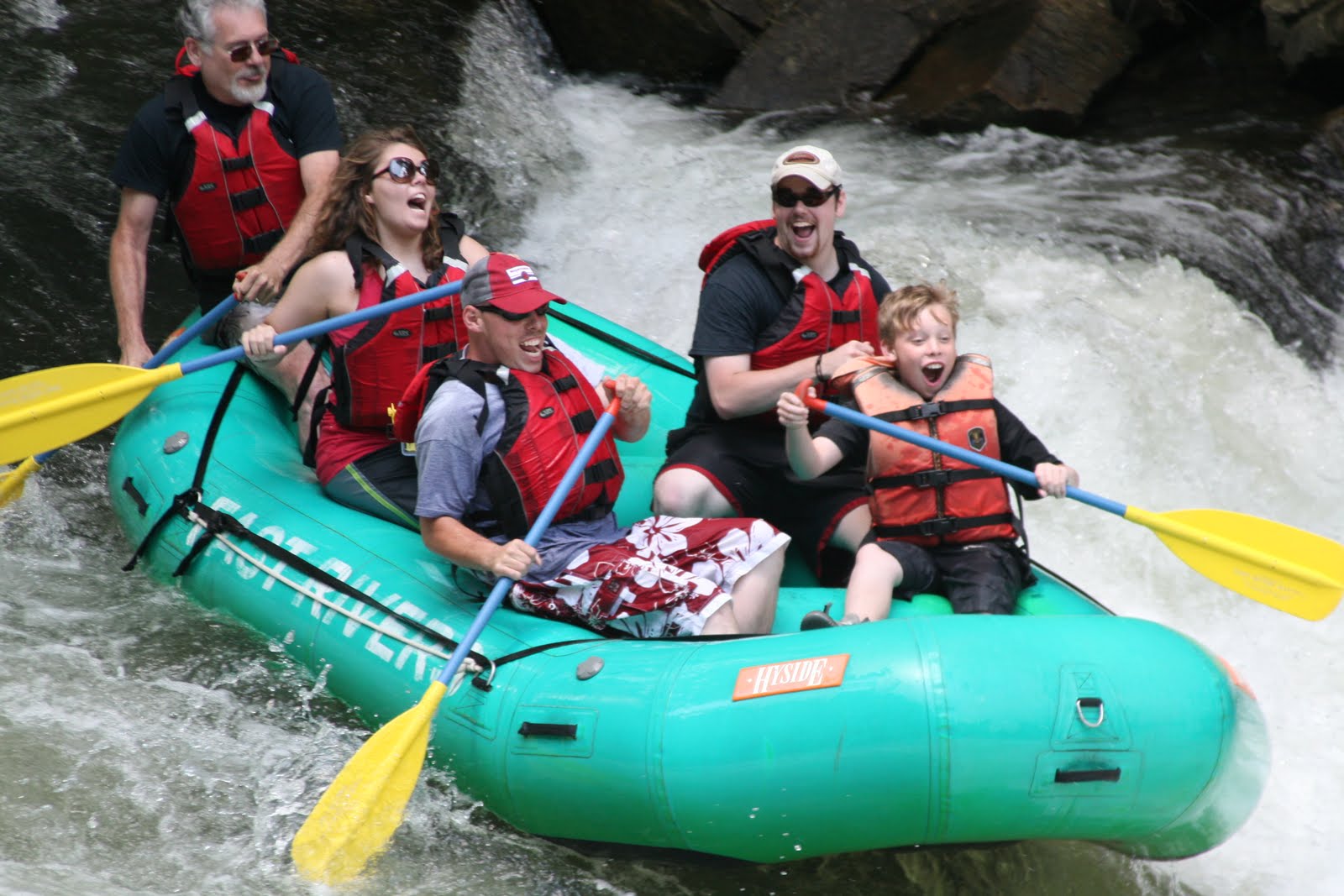 Fun Things to See and Do in North Carolina: Nantahala Whitewater Rafting