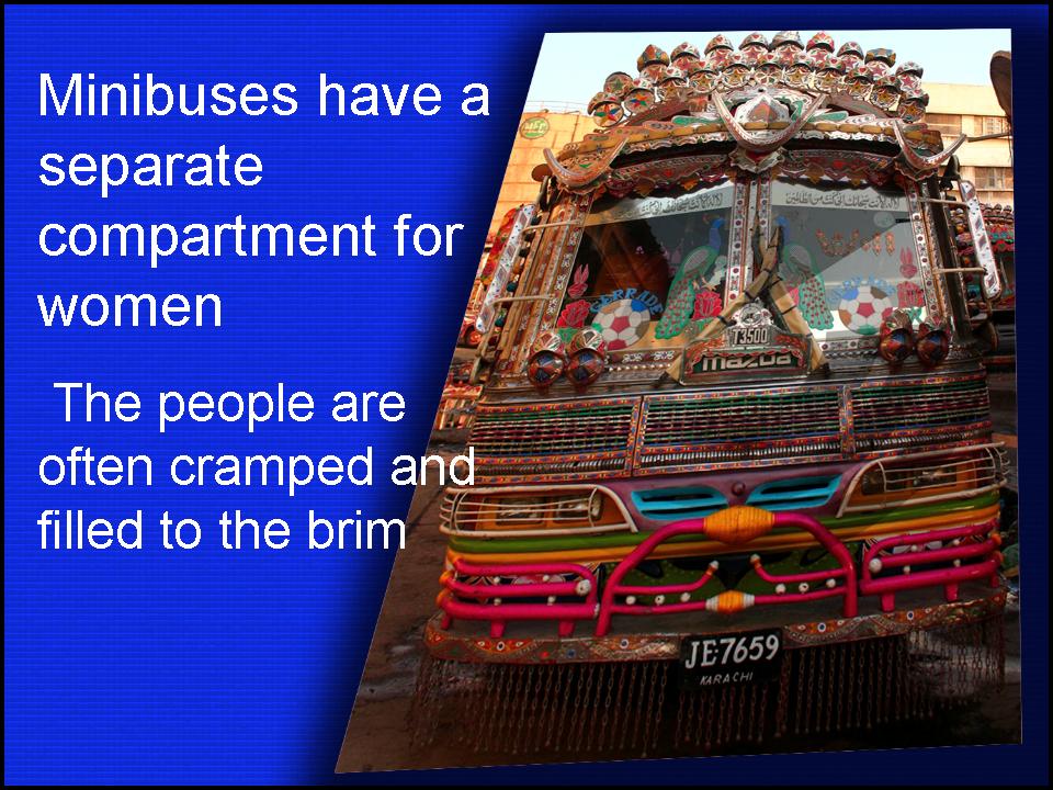 Spreebird-Trend and Culture: W-11 The famous Mini bus of Karachi