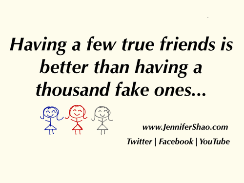 Inspirational Images and Quotes.: Having A Few True Friends Is Better ...