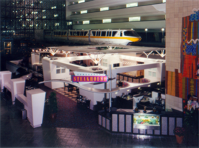 Disney's Contemporary Resort, 1995. Disney parks are full of great ...