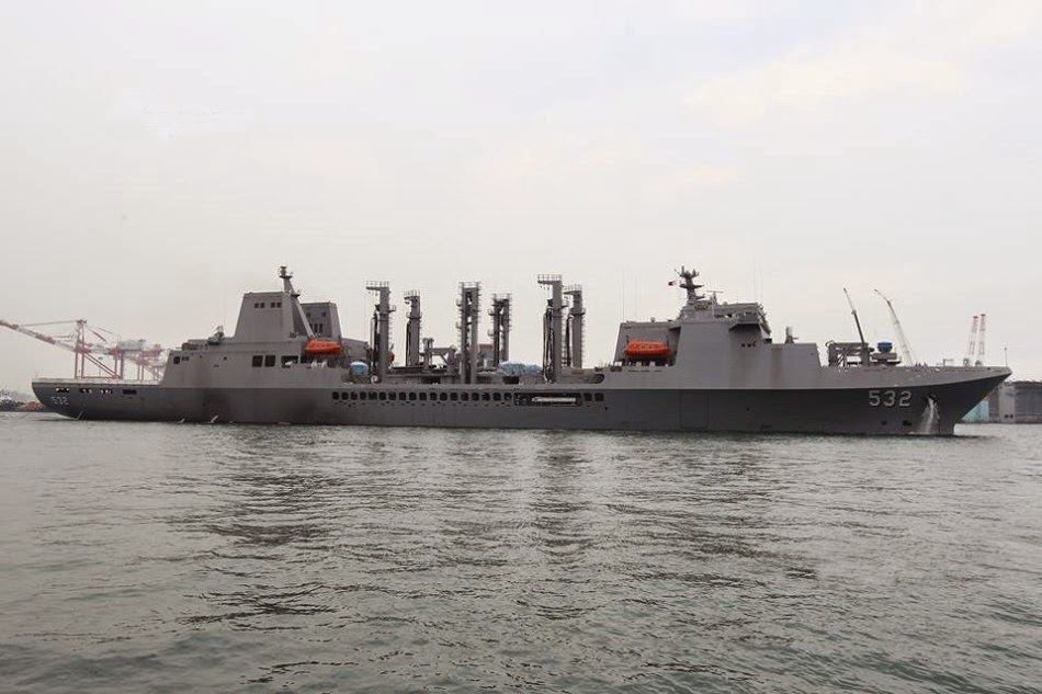 Kapal supply Logistik angkatan laut ROC ~ China Indonesia Information