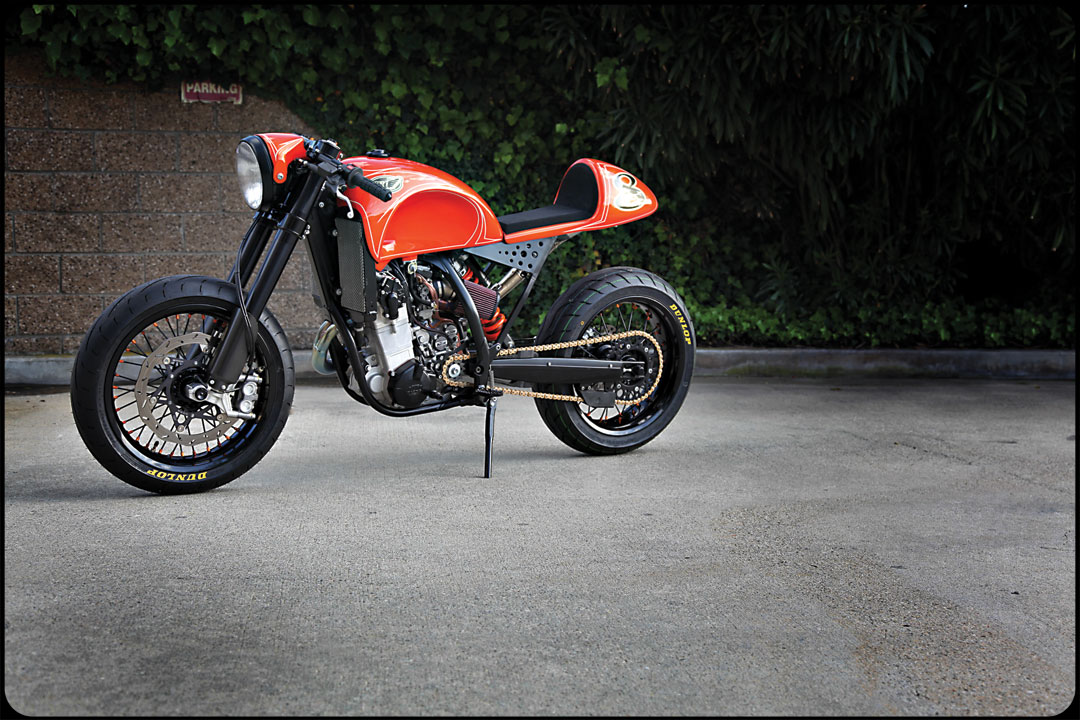 8th Cafe': RSD KTM 525 Super single and Cafe racer