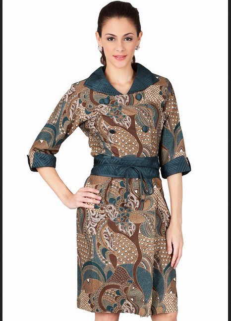 15 Model Baju Batik Modern Untuk Pesta Agar tampil Menawan
