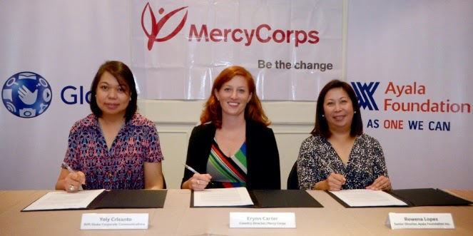 Globe provides ICT solutions to Mercy Corps Cash Transfer Program
