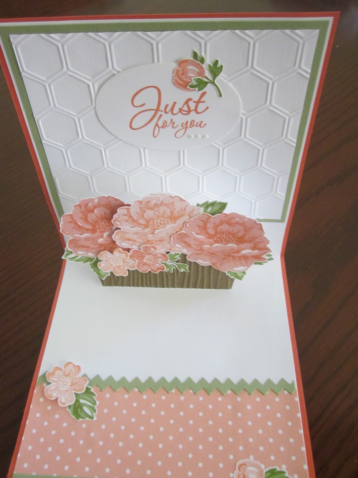Creating With Carol: Happy Birthday card for Sandi